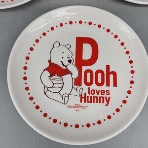 Disney | Dining | Vintage Set Of 3 Disney Pooh Loves Honey Ceramic 6 ...
